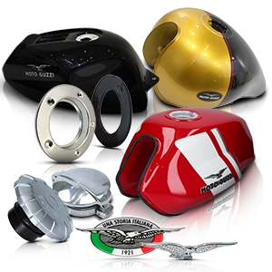 Tanks & tank caps Spare Parts for Moto Guzzi, Ducati & Aprilia | Stein ...