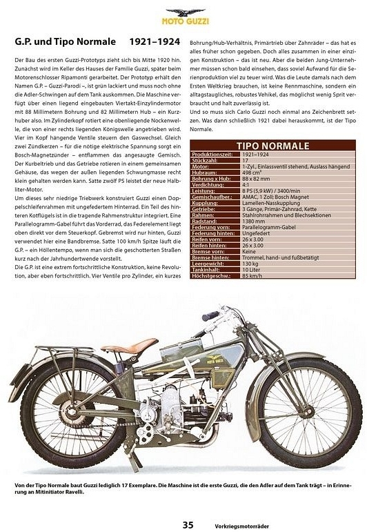 Book Moto Guzzi - The Eagles from Mandello Spare Parts for Moto Guzzi ...