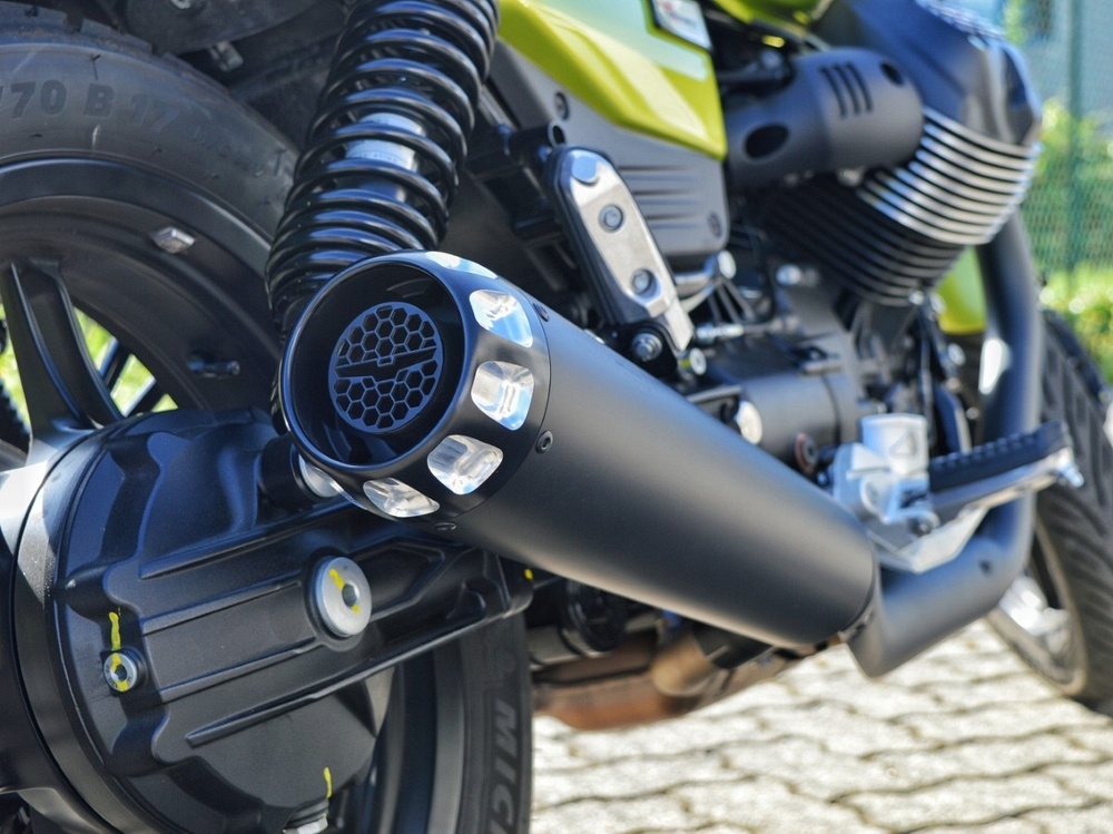 Mistral exhaust kit, EXCLUSIVE, conical, stainless steel, Spare Parts ...