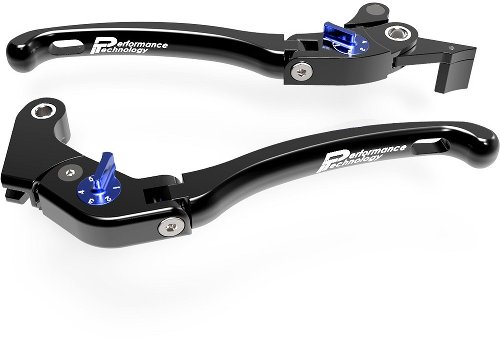 Leva freno e frizione DBK regolabile ECO GP 1, nero - blu Ricambi per ...