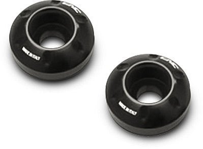 CNC Racing Handlebar ends Hand-guard spacer, black - Ducati Multistrada