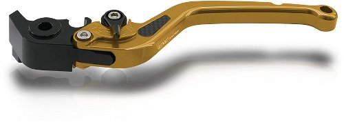 CNC Racing clutch lever, long, 180 mm, gold - Moto Guzzi V7 Stone