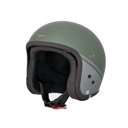 Moto Guzzi Jet helmet 100 years, green, size: XS